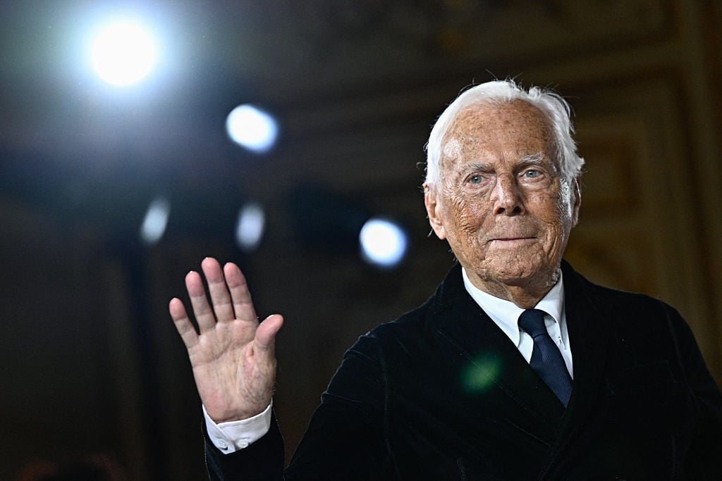 In an unexpected turn, Giorgio Armani—the iconic figure known for his ...
